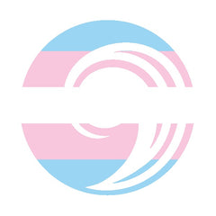 Temporary Tattoo - Trans Pride Comma - Pack of 50 | UCC Resources