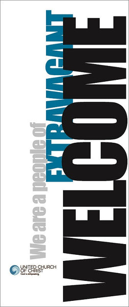 church welcome leaflets